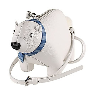 Kate Spade New York Arctic Friends Polar Bear Crossbody Leather Bag