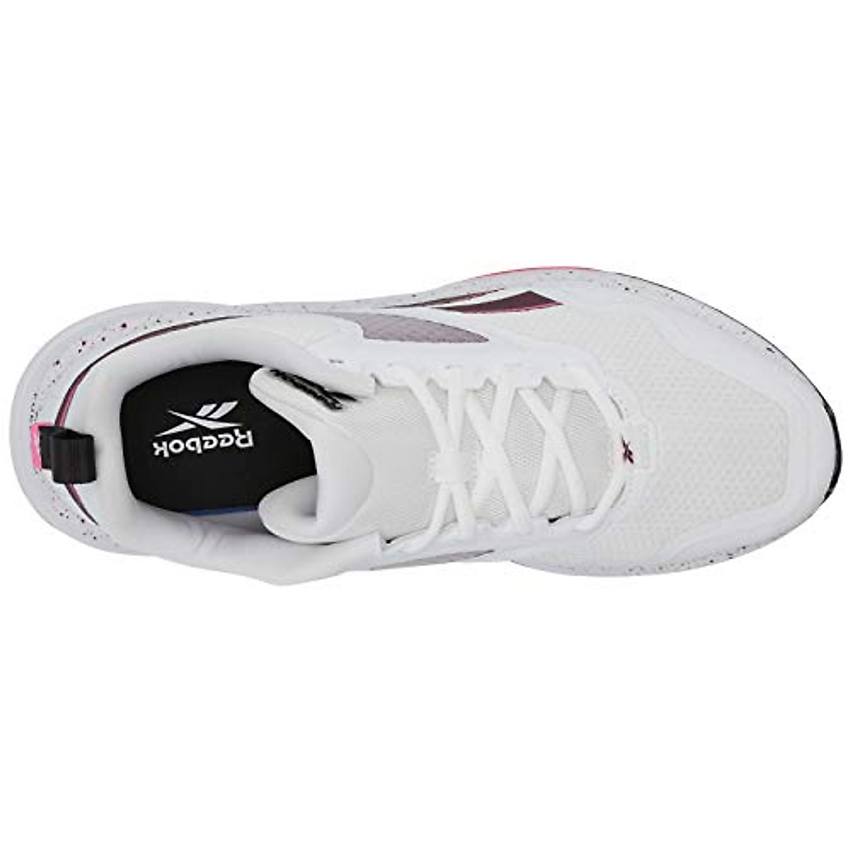 Reebok womens FUSIUM RUN LITE,White/Maroon/Proud Pink,10 M US