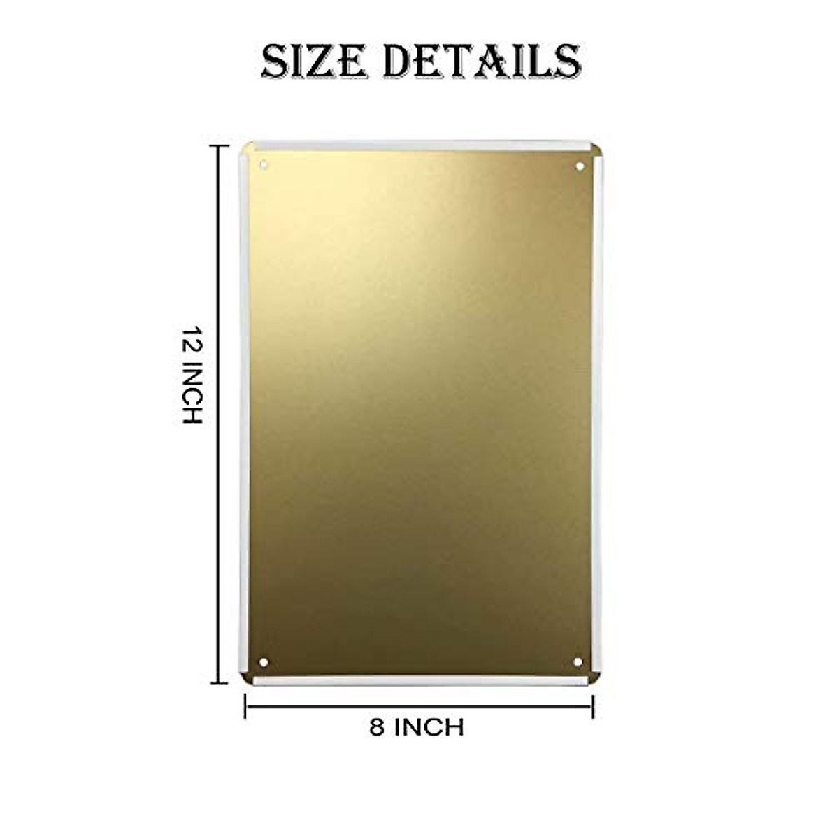 WZVZGZ Vintage Wall Poster Metal Plaque We Don't Measure Our Seasoning Crawfish Vintage Novelty Sign for Living Room Garden Bedroom Office Hotel Cafe Bar Club Wall Decor 8x12 Inch