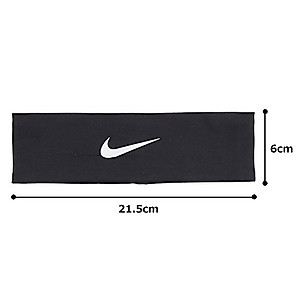 Nike Fury Headband (Black/White)
