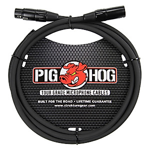 Pig Hog PHM6 8mm Mic Cable, 6ft XLR - 2 Pack