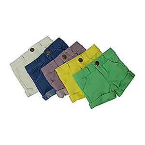 Set of 10 Short Doll Pants - Doll Shorts fits 18 inch Dolls