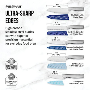 Farberware Stainless Steel Cutlery Set, 10 Piece