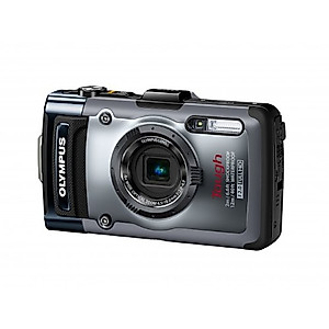Olympus TG-1iHS 12 MP Waterproof Digital Camera with 4x Optical Zoom,Silver