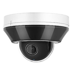 6MP PTZ IP Camera with Pan Tilt 3X Optical Zoom,Outdoor Security Camera, Built in Mic,Human/Vehcile Detection, 98ft IR Night Vision,IP66& IK10