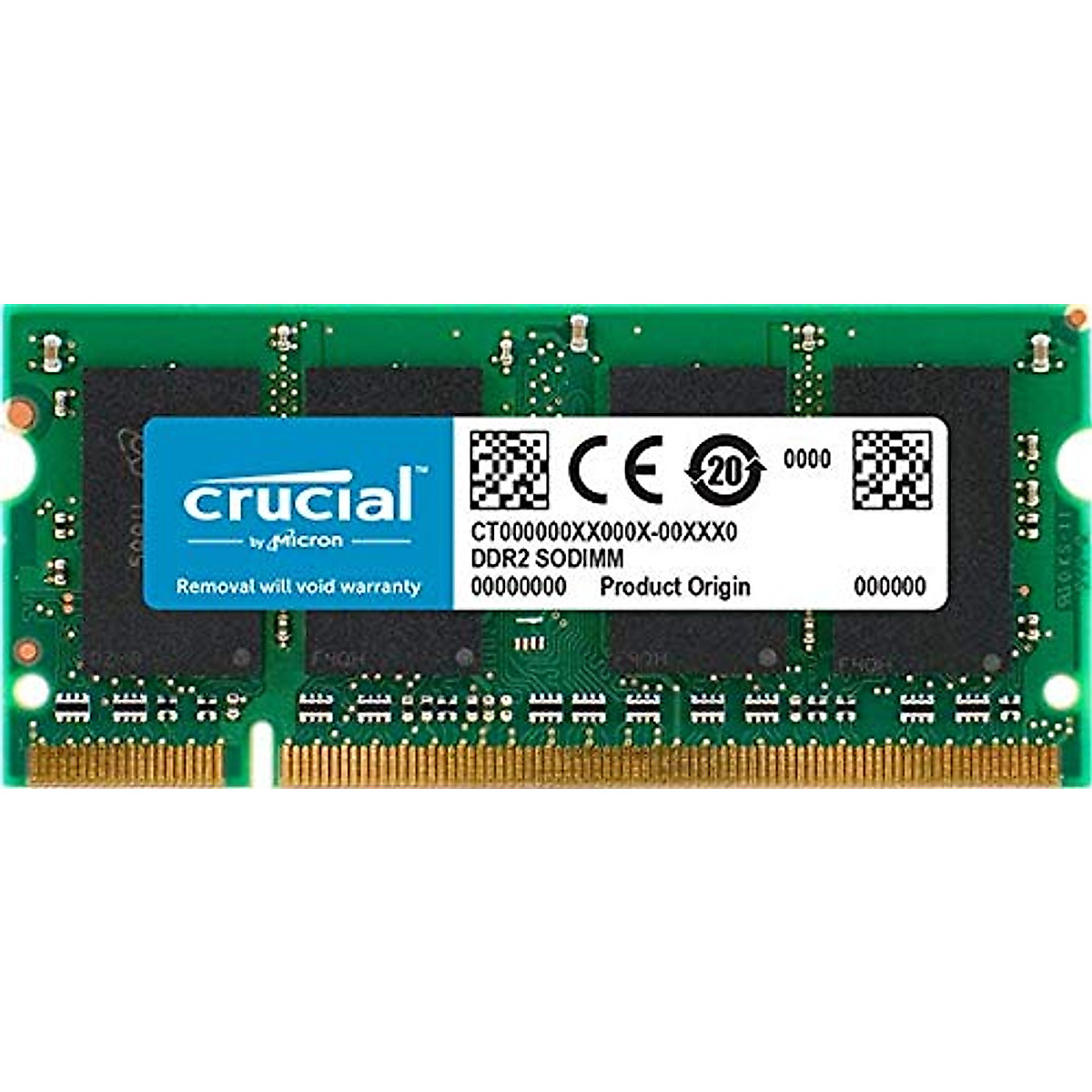 Crucial 2GB Upgrade for a Dell Inspiron Mini 10 (1012) System (DDR2 PC2-6400, Non-ECC,)