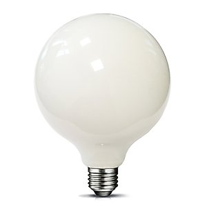 MRDENG Globe Light Bulbs 60 Watt Replacement for Decorative,E26 Dimmable Soft White Large G40(G125) 6Watt(60Watt Equivalent) LED Bulb,2700K(Warm) Pack of 1