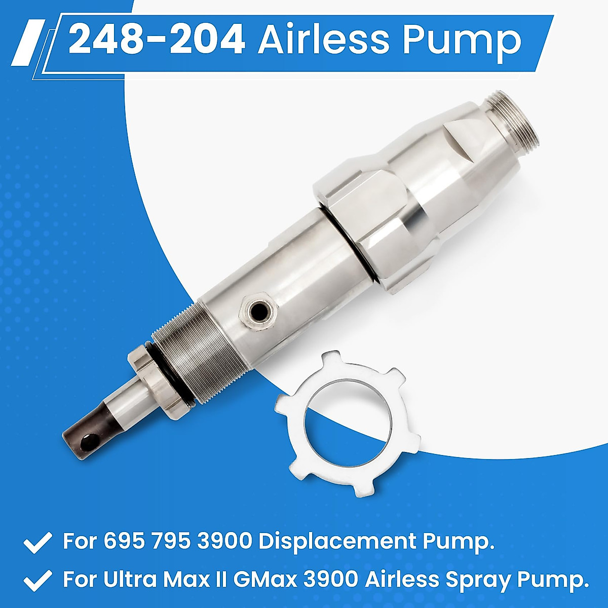 Airless Pump 248-204 for Graco 695 795 Ultra Max II GMAX 3900 Airless Paint Sprayer, Perfect Replacement Part, 3 Year Warranty