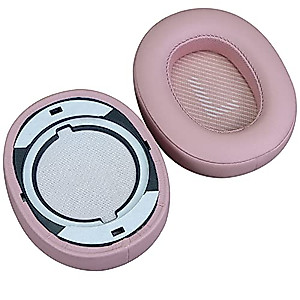 E55 BT Ear Pads Cushion, MOLGRIA Replacement Earpads for JBL E55 E59BT Wireless Bluetooth Over-Ear Headphones. (Pink)