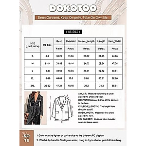 Dokotoo Womens Satin Blazers for Work Profession Wrap Tie Waist Blazer Office Blazers Womens Blazers for Work Casual Apricot S