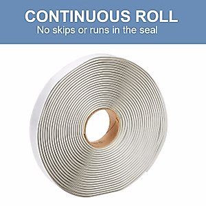 Dicor BT-1834-1 Butyl Seal Tape - 1/8" x 3/4" x 30' Repair Tape for RV, Trailer, Motorhome, Window, and Vent Sealing