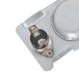 SafBbcue Fireplace Blower Thermostat Switch for Fireplace Fan Wood Stove Fan Turn On at Approx 120 F and Off at Approx 90 F -2 Pack