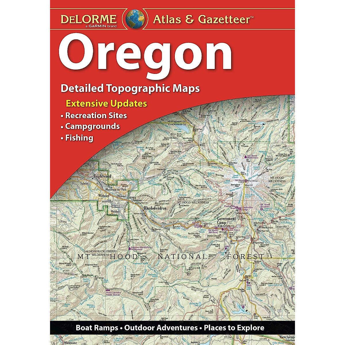 Oregon (Delorme Atlas & Gazetteer)