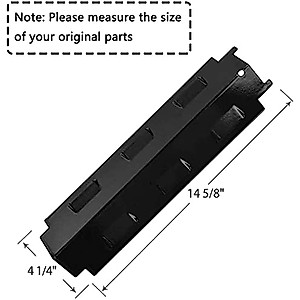 Metal Club Repair Kit for Charbroil 463230515 463239915 463230514 463230513 463230512 463230511 Grills, 5-Pack Heat Tents & Grill Burners, 4-Pack Carry Over Tubes Replacement