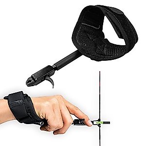 GPP Compound Bow Release Aids Archery Hunting Shooting Wrist Trigger Caliper Release