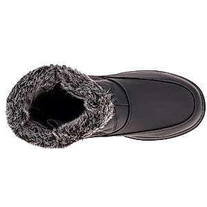 totes Dalia Womens Snow Boots, Black, 10 Wide