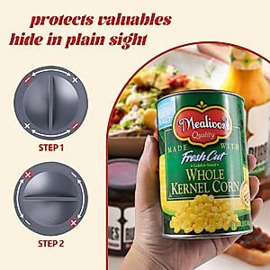 Fake Whole Kernel Corn Can Safes Diversion Secret Stash Safes