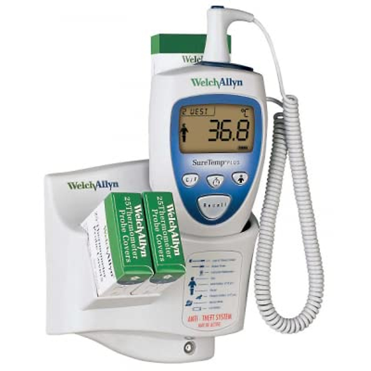WELCH ALLYN SURETEMP Plus 690 Thermometer, W/Holder