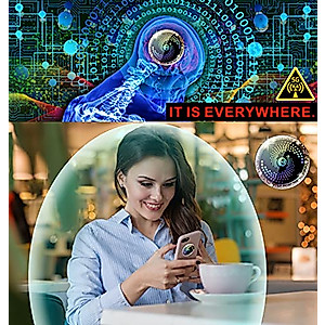 Crystal Diamond Flashing Sticker 6 pcs for Mobile Phones 2021 Latest Model–Anti-R Multi-Layer Protection Cell Phone Stickers, for Smart Phone, Laptops, Tablets, Pad, All Devices