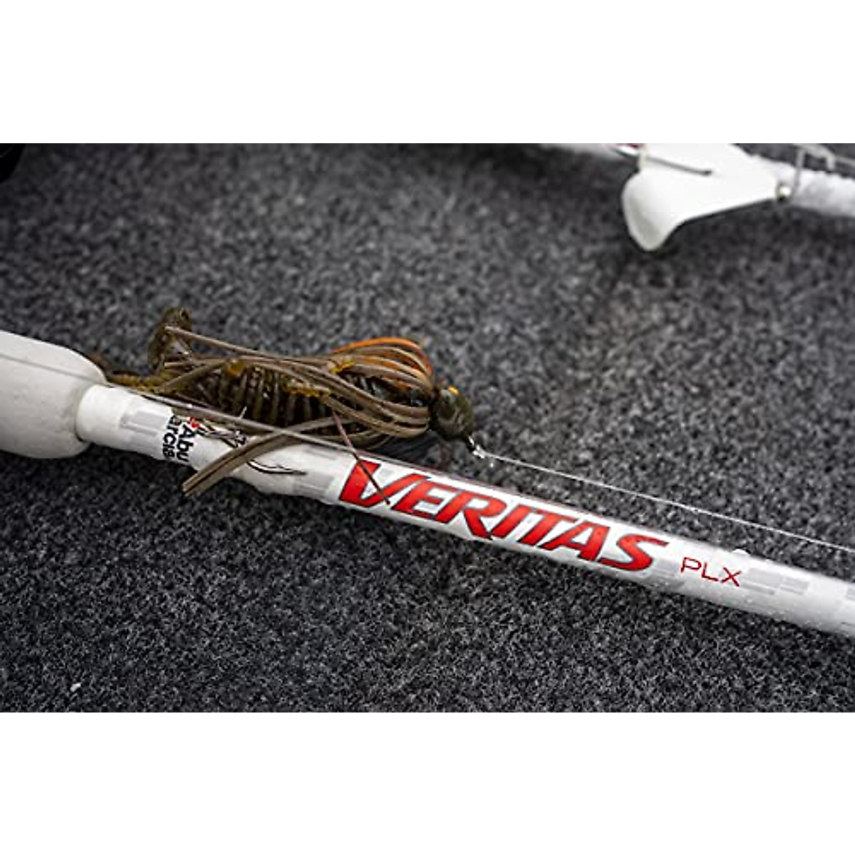 Abu Garcia Veritas Casting Fishing Rod White, 6'6" - M - 1pc - Fast
