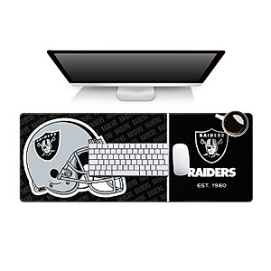 YouTheFan NFL Las Vegas Raiders Logo Series Desk Pad SMU