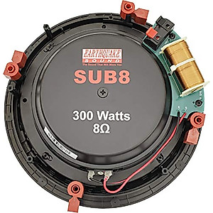EARTHQUAKE Sound SUB8 Passive in-Wall/in-Ceiling 8" Subwoofer