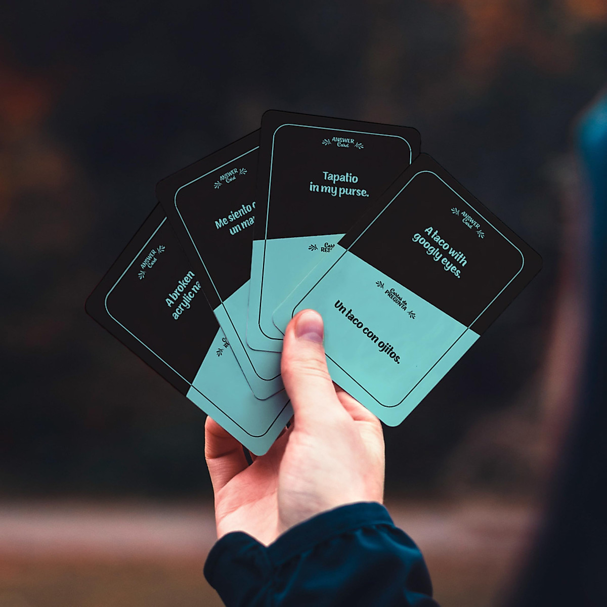 Dios Mio! Party Game - Bilingual Comedy Card Game for Latinos, Fun for Family Game Night, Ages 17+, 4-10 Players, 30-60 Min Playtime, Made by Fitz Games