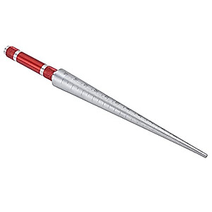 Aperture Gauge, Stainless Steel Conical Inner Diameter Inspection Measurement Tool 3‑15mm Used to Measure the Inner Diameter and Hole of Thin Walled Parts