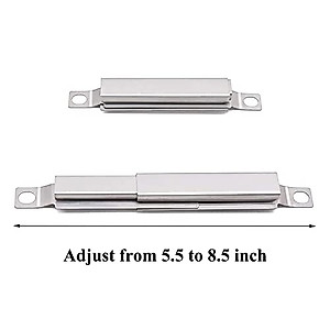 WALBZS BBQ Grill Replacement Parts Kit for Charbroil Advantage Series 6 Burner 463235815, 463240115, Charbroil 463344015, 463433016 Grill Models.G432-8M00-W1 Burners Heat Tents,Carryover Tubes