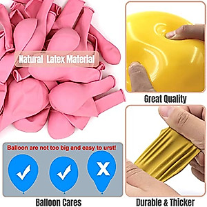 136Pcs Pastel Blue Yellow White Balloons Garland Kit Latex Balloons Arch for Baby Shower Birthday Wedding Engagement Anniversary Christmas Party Decoration…