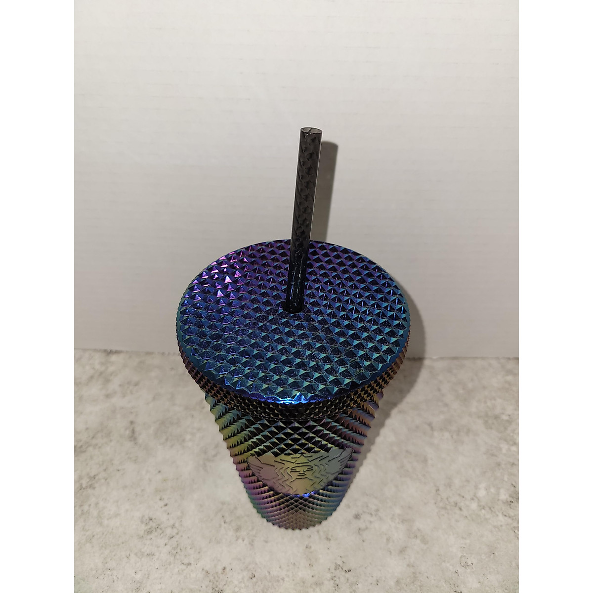Starbucks Halloween 2023 Oil Slick Rainbow Iridescent Venti Tumbler 16oz