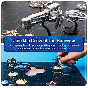 Stars of Akarios Strategy Campaign Board Game, Science Fiction Board Games for Adults & Kids, Epic Legacy Adventure, Cooperative Games (Ages 13+) 1-4 Players