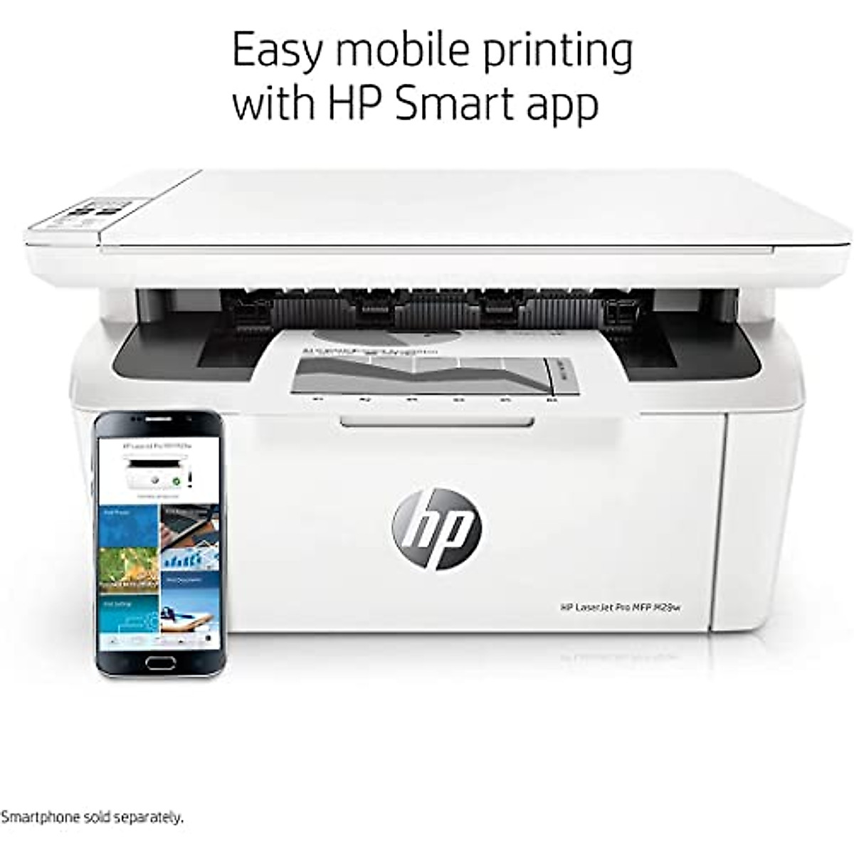 HP Laserjet Pro AIO Wireless Monochrome Laser Printer for Home Office, Print Scan Copy, 19ppm, 600 dpi, 150-Sheet Paper Tray, Mobile Printing, Work with Alexa, w/SPS Printer Cable