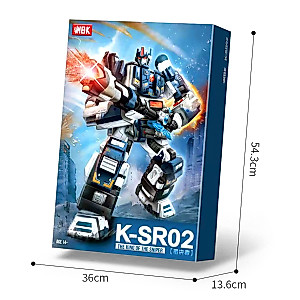 NBK Deformation Robot Toy King of Sniper Rifle Action Figure Oversized Deformed Original Gift for Kids Adults