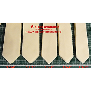 10 Pack of PRE-Cut 100% Wool Heavy Weight Necktie interfacing/Interlining - AC Ter Kuile, Finest Available, Made in Netherlands