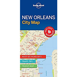 Lonely Planet New Orleans City Map 1