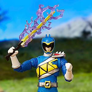 Power Rangers Lightning Collection Dino Charge Blue Ranger 6-inch Action Figure, Toys and Action Figures for Kids Ages 4 and Up