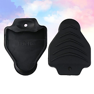 BESPORTBLE MTB Pedals 1 Pair Lookdelta Cleat Self-Locking Pedal Splint Clipless Cleat Cover Cleat Pedals Cycle Pedals Cover Bicicleta Cleat Covers Pedal Covers Soft Rubber Fixture Clip-on