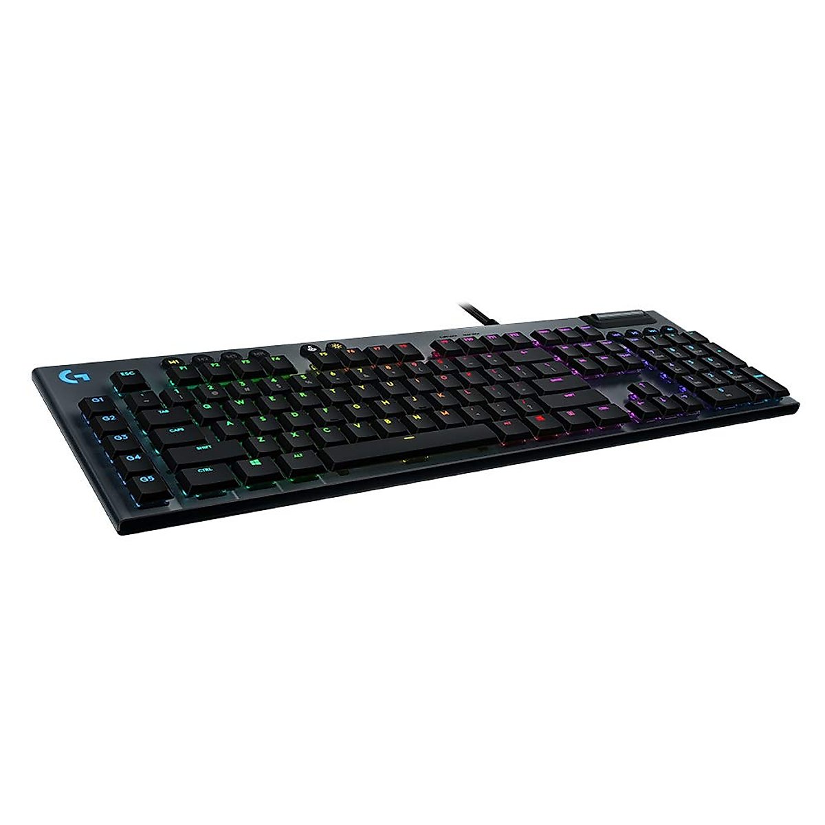 Logitech G815 RGB Mechanical Gaming Keyboard (Clicky) - Black & G502 Hero High Performance Gaming Mouse
