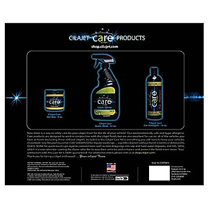Cilajet Car Wash Care Kit| Best Car Cleaning Kit|5 Piece Car Wash Supplies |All-in-One Car Detailing Kit |Car Wash, Wax and Quick Detailer|(5 Items)