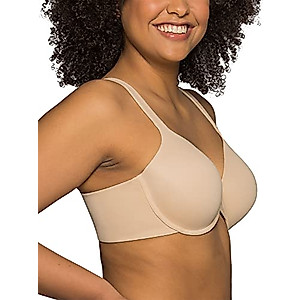 Vanity Fair Women's Light Lift Bra: Comfort Straps & No Poke Underwire (34B-44DD), Back Smoothing (78349) -Neutral, 36C
