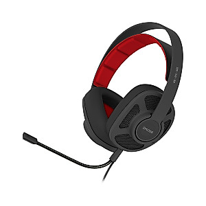 Koss GMR-545-AIR USB Over-Ear Gaming Headphones, Two Cords with Microphone Included, Open-Back Design, Wired with USB Plug, Black