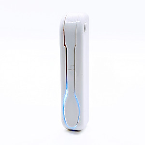 JEKLO UVC Sanitizer Toothbrush, Battery Powered, Adult, Rechargeable, Soft Bristles, UVC Light Activation, Portable