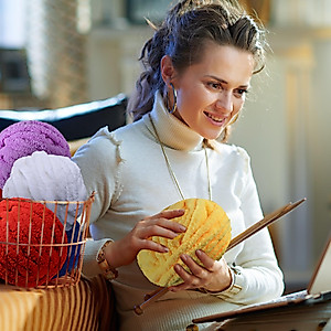 Timgle 24 Pack Chunky Chenille Yarn for Crocheting (29 Yards Each Skein), Bulky Thick Fluffy Yarn for Knitting, Chenille Yarn Soft Velvet Yarn Blanket Yarn for Arm DIY Weaving Crafts Projects