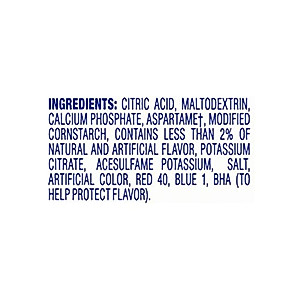 Crystal Light Sugar-Free Fruit Punch Low Calories Powdered Drink Mix 72 Count Pitcher Packets