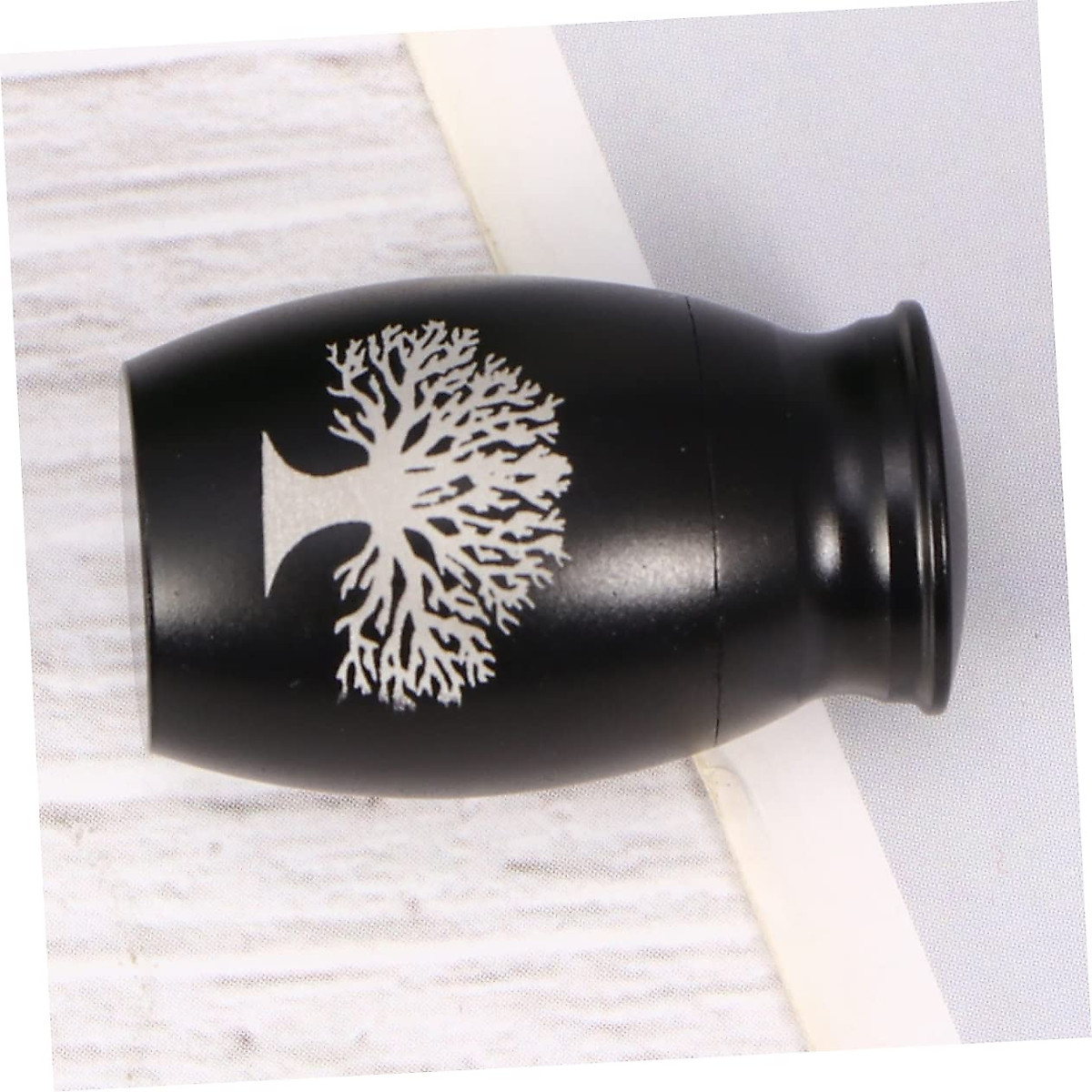 DECHOUS Stainless Steel Urn Pet Cinerary Urn Printed Cremation Urn Decent Pet Funeral Casket Commemorative Casket