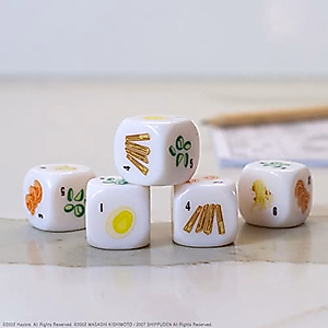 YAHTZEE: Naruto Shippuden | Collectible Ramen Bowl Dice Cup | Classic Family Dice Game Based on Anime Show | Great for Family Game Night | Officially-Licensed Naruto Game & Merchandise