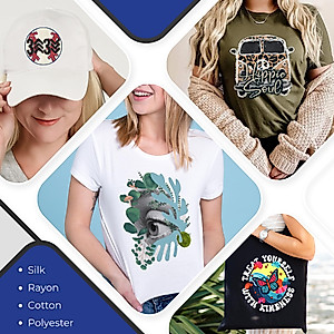 Imago Ink DTF Transfer Film 30 Sheets 8.4 x 11.7 Inches - Double Sided Matte Finish A4 PET Heat Transfer Paper for T Shirts and Clothing - Upgraded Premium Direct to Film for All Fabrics