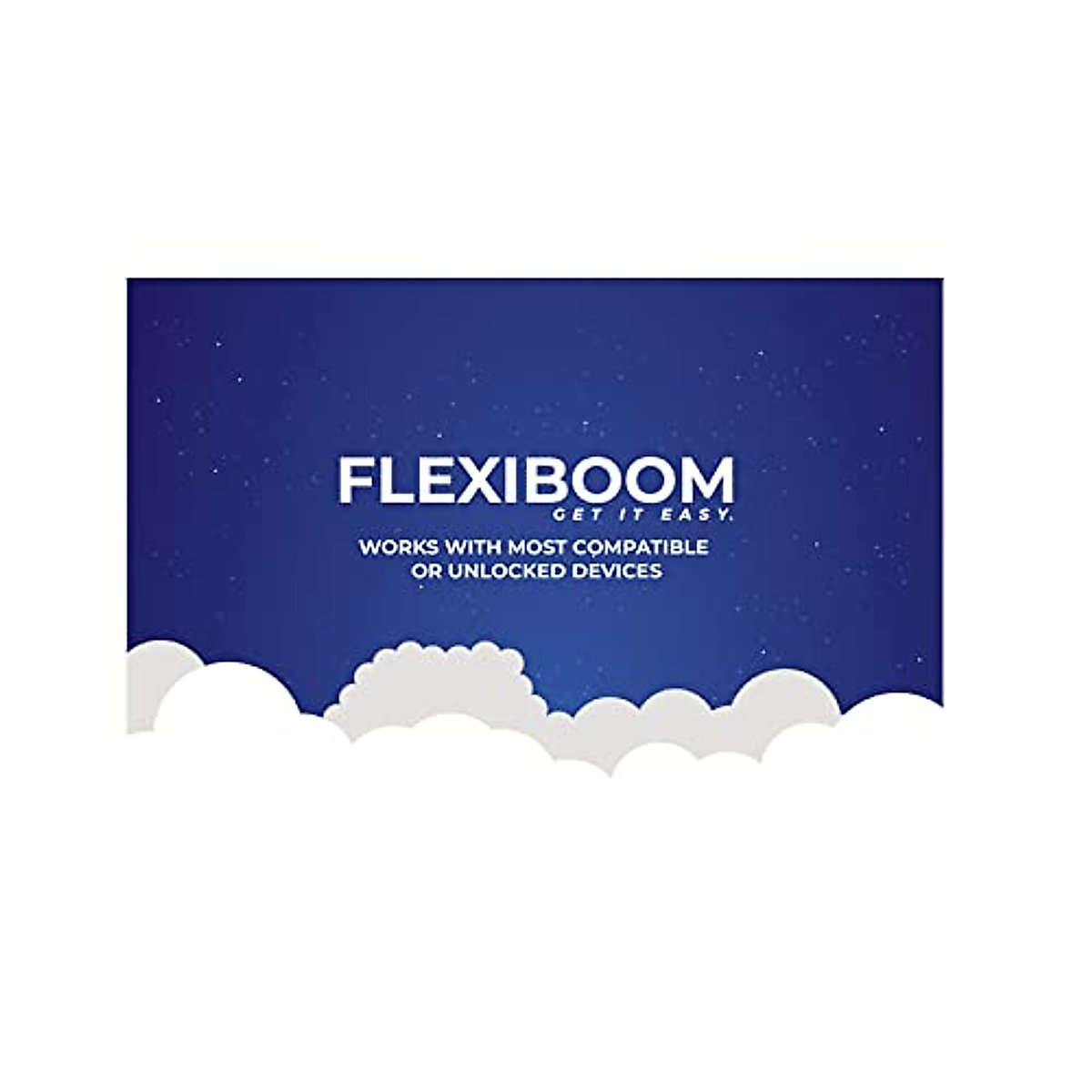 FLEXIBOOM Data SIM Card - USA ATT & T-Mobile for Unlocked IoT Devices, No Voice & SMS(Universal, Triple Cut 3-in-1)