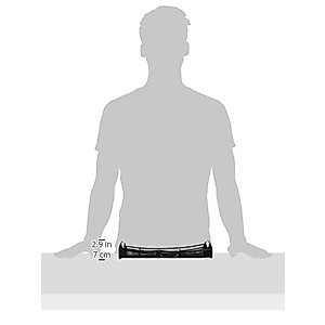 Safco Products 3262BL Onyx Mesh Desktop Organizer with Drawer, Black